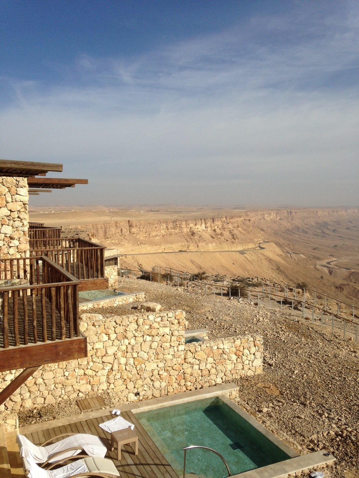 L’hôtel Beresheet à Mitspé Ramon – Kef Israël